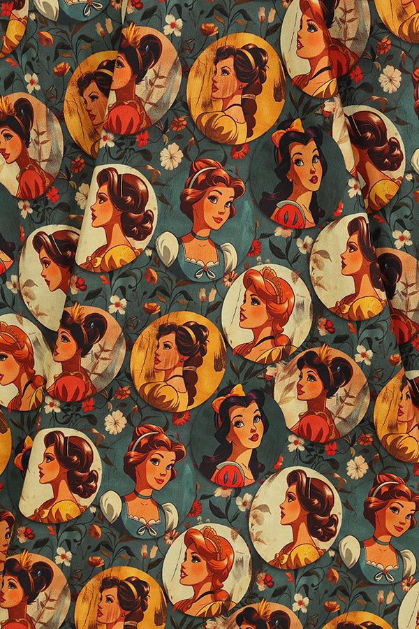 Classical Princess Swing Dress – Pocket Watch and Petticoats