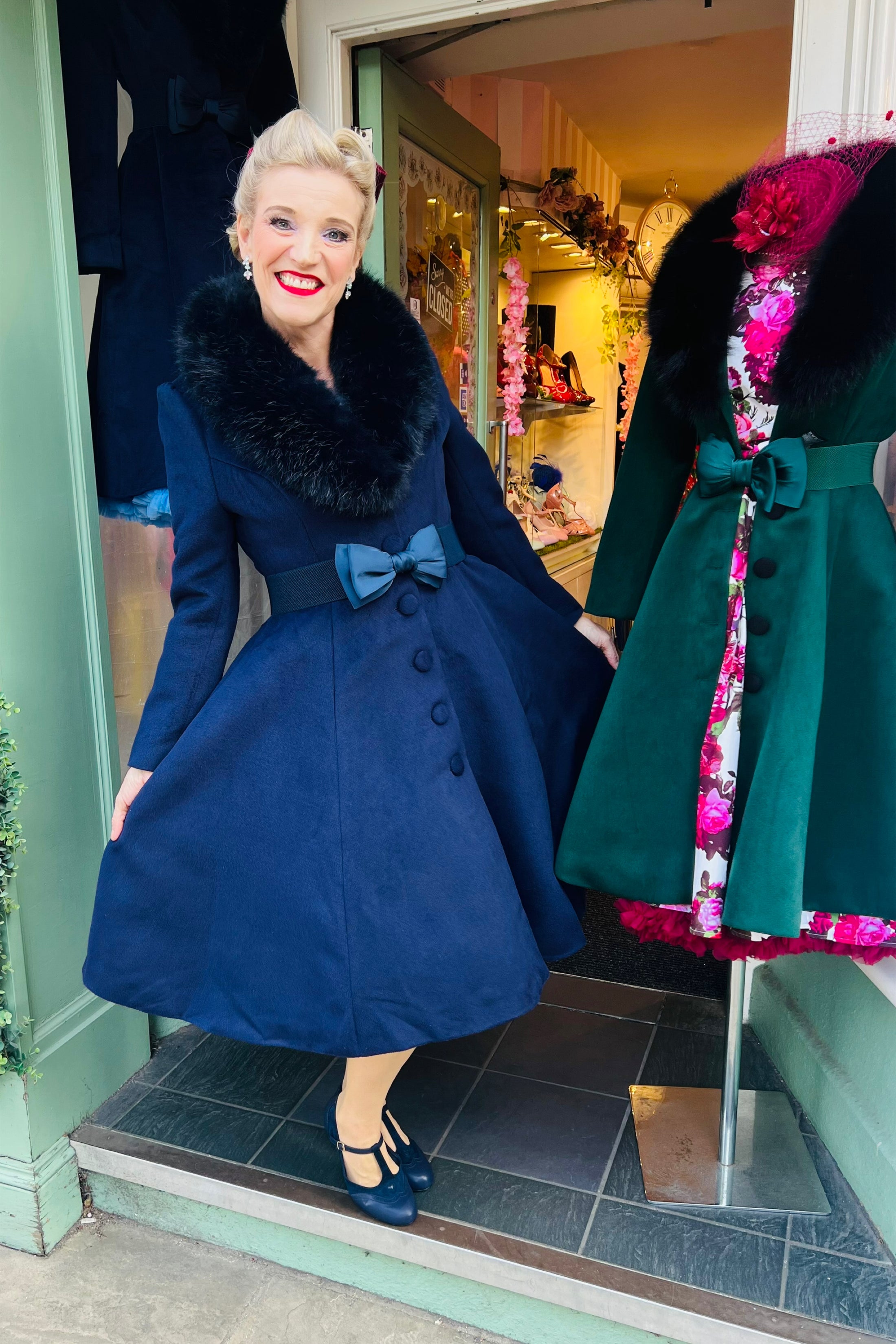 Sylvia Swing Coat – Pocket Watch and Petticoats